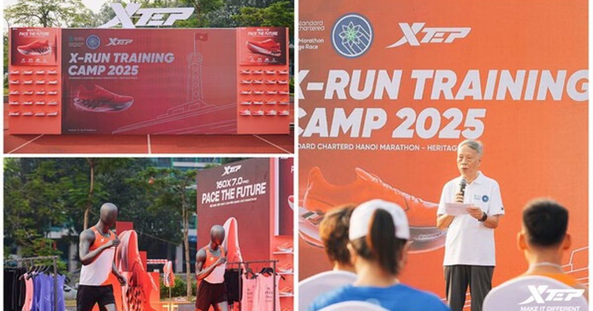 Xtep ra mắt trại huấn luyện X-RUN CAMP đầu tiên dành cho giải Standard ...